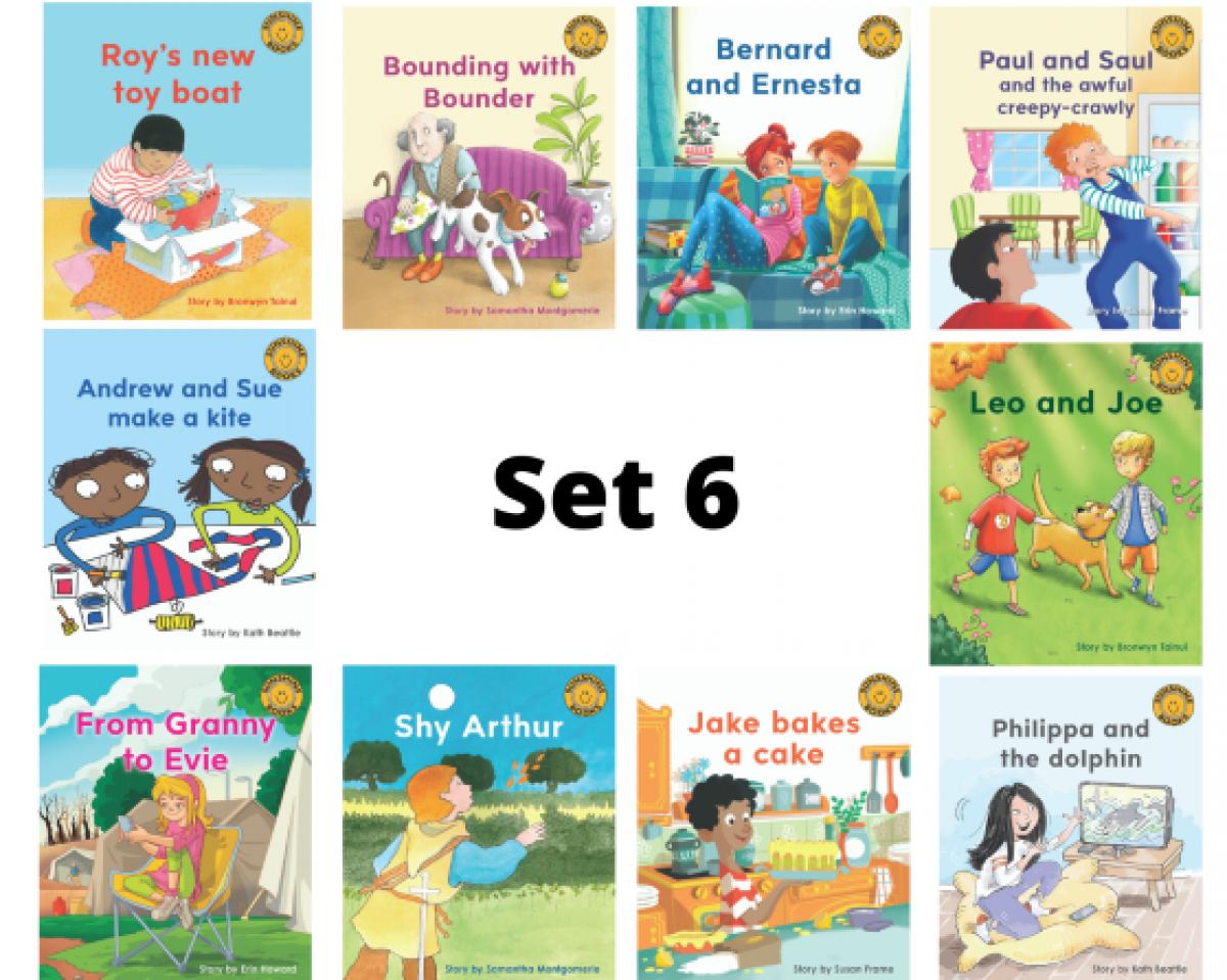 Sunshine Phonics Decodable Books Set 6 (10 titles) | Read Pacific ...